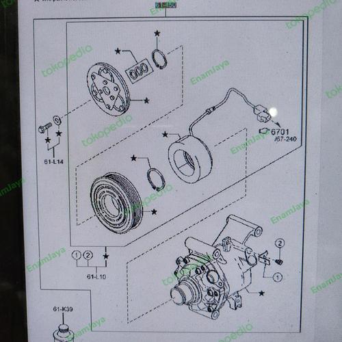 Jual Mazda Genuine Parts Compressor assy Mazda MX5 ND - Jakarta Barat ...