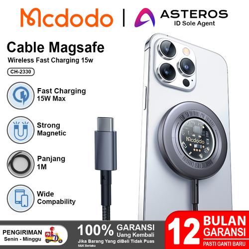 Jual MCDODO Kabel Magsafe Wireless Charger for iPhone Samsung Fast ...