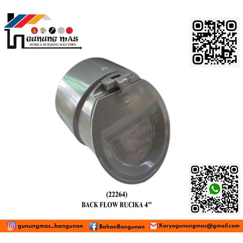 Jual BACK FLOW VALVE 3" INCH , 4" INCH PVC RUCIKA FITTING KATUP SEARAH ...
