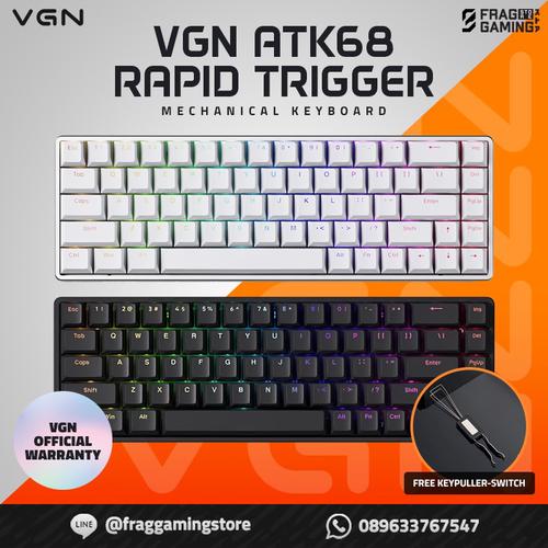 Jual VGN VXE ATK68 / ATK-68 Hall Effect 65% Keyboard Rapid Trigger ATK ...