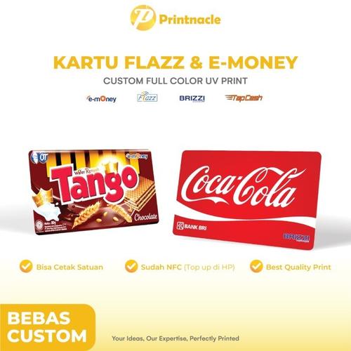 Jual Custom kartu EToll Tema Mini Mart Cetak Print UV Design Bebas ...