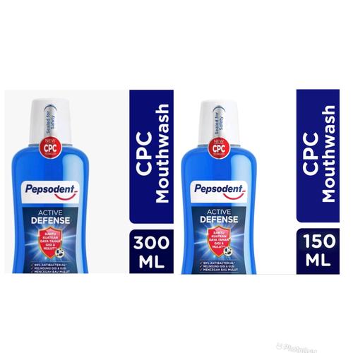 Jual Pepsodent Mouthwash Obat Kumur CPC Active Defence 300 ml - 150ml - Jakarta Timur - J'W Shop ...