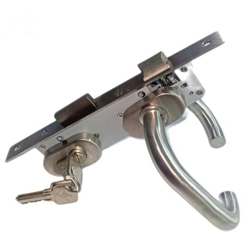 Jual Lever Handle Mortise Roses Gagang Pintu Aluminium Tanduk Komplit ...