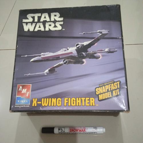 Jual Star Wars Model Kit X-Wing Fighter merk AMT ERTL USA - Kota ...
