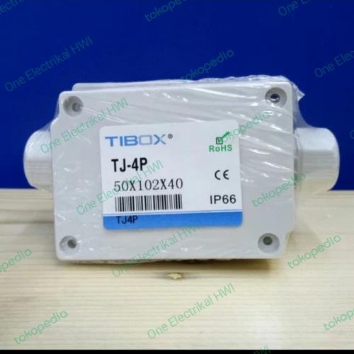 Jual Tibox Junction Box Panel ABS 50x102x40 mm Include 4 Terminal IP66 ...