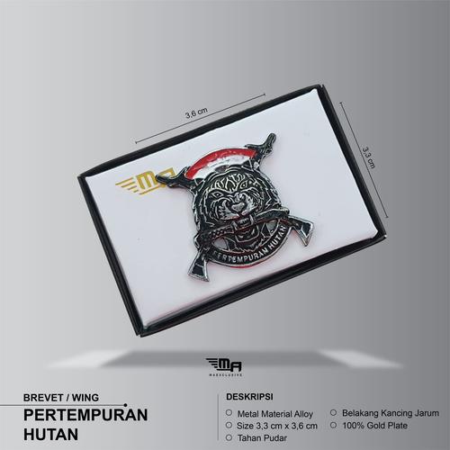 Jual WING PERANG HUTAN BREVET BRIVET PERANG HUTAN PIN - Kota Cimahi ...