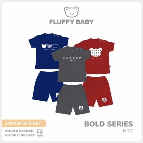 Jual 3Stell FLUFFY Baby Wear Stelan Oblong Pendek Celana 3/4 - Jakarta ...
