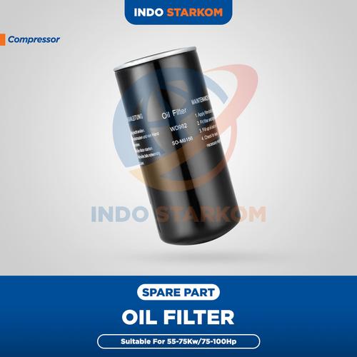 Jual Filter Oli Kompresor Screw 75Hp/ 100Hp Oil Filter Screw Compressor ...