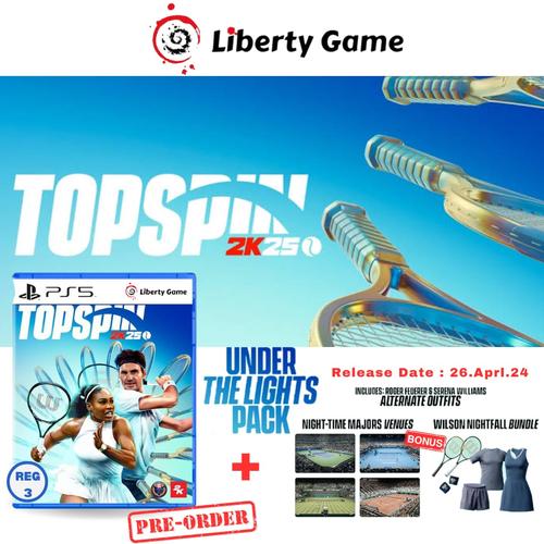 Jual PS5 Top Spin 2K25 / TopSpin 2K25 - Game Only REG 2 - Jakarta Utara ...
