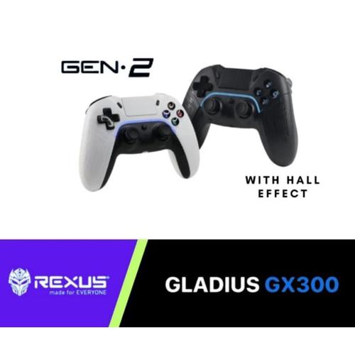 Jual Rexus GX300 / GX-300 Gamepad Joystick Bluetooth Wireless - Putih ...