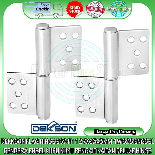 Jual DEKKSON FLAG HINGE ESS FH 127X63X3MM 1W SSS ENGSEL BENDERA ENSEL ...