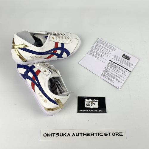 Jual Onit Tiger Mexico66 Blue Red Metallic Gold 100% ORIGINAL GUARANTEE ...