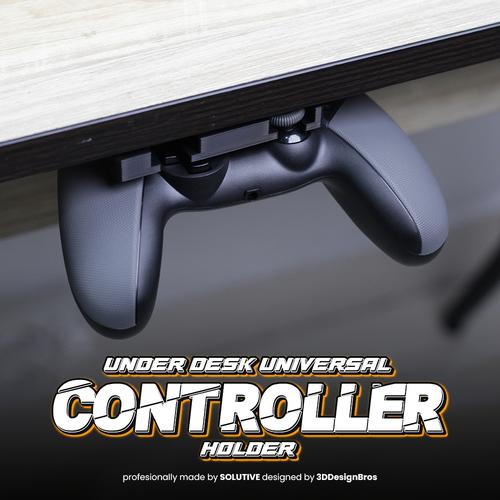 Jual Under Desk Universal Controller Holder / Xbox / PS5 / Gamepad ...