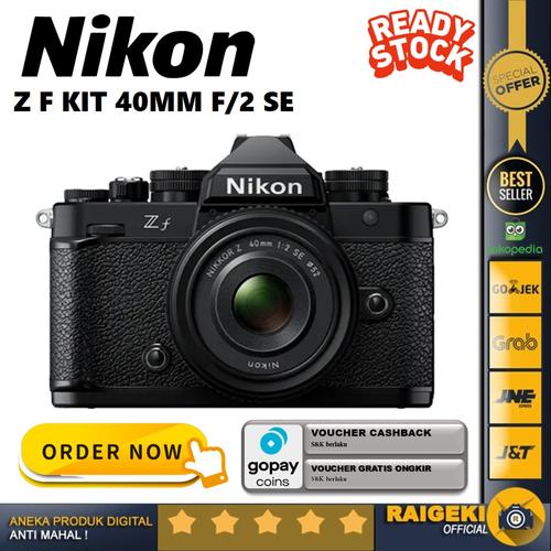 Jual Nikon ZF kit 40mm f2 SE Mirrorless Nikon Z F 40 mm f/2 - Resmi ...