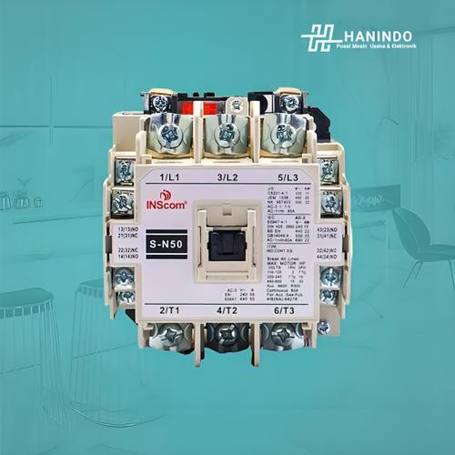 Jual Magnetic Contactor Sn-50 220v 380v / Ac Kontaktor Sn 50 220vac 380 ...