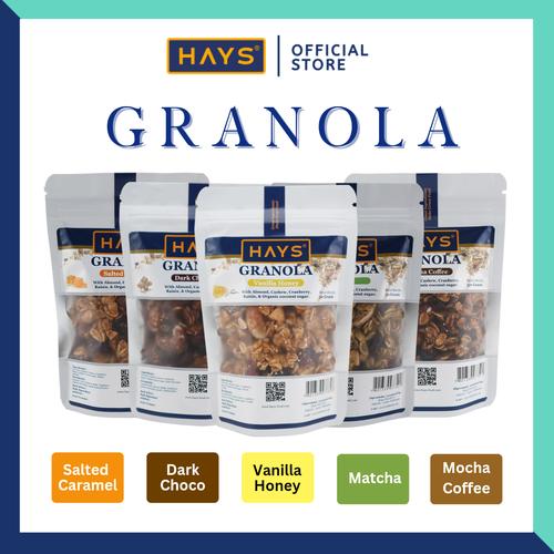 Promo HAYS Granola All Variant 50 Gram Almond Mede Cranberry Raisin ...