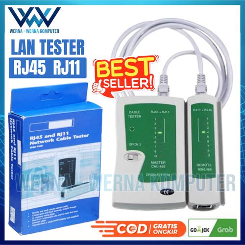 Jual LAN TESTER ALAT PENGUJI KABEL LAN RJ45 RJ11 - Jakarta Pusat ...