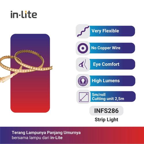 Jual Lampu Led Strip INLITE INFS286 / LED Strip / Lampu Hias / Lampu ...