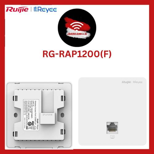 Jual RG-RAP1200F RUIJIE REYEE AC1300 DUAL BAND WALL ACCESS POINT ...