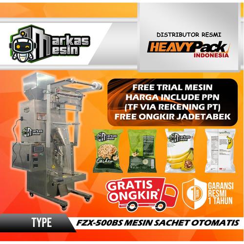 Jual Mesin Packing/Kemas Sachet Otomatis Butiran/Bubuk FZS-500BS ...