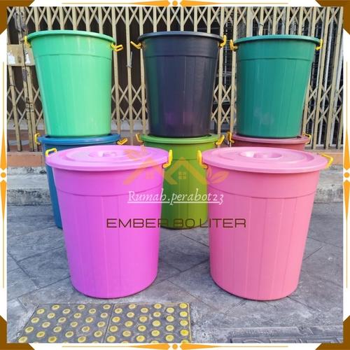 Jual Ember Air Plastik + Tutup 80 Liter Warna / Ember Plastik Besar ...