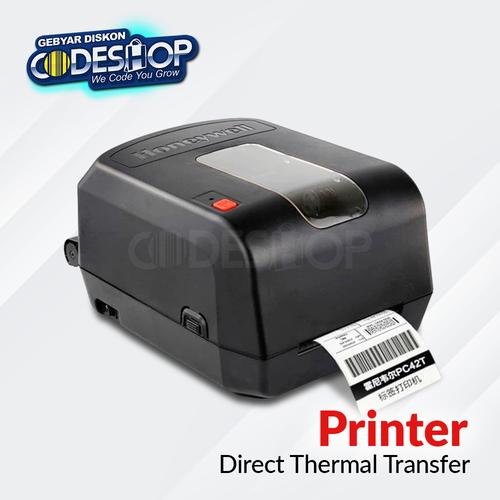 Jual Honeywell PC42t Plus Barcode Printer Thermal Transfer USB RS-232 ...