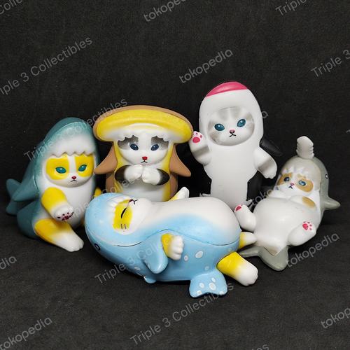 Jual Figure MOFUSAND CAT Tiger Shark Hammer Sawshark Killer Whale ...