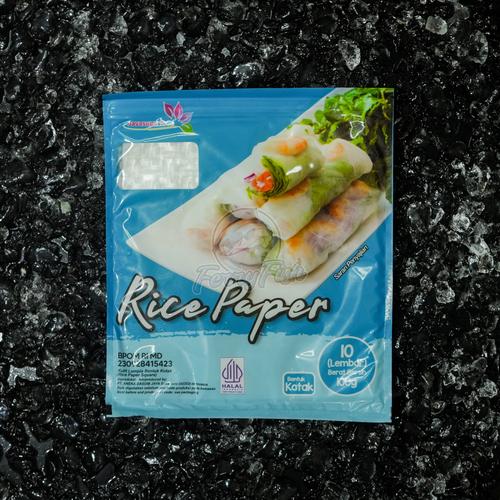 Jual Rice Paper / Kulit Lumpia Vietnam Kotak Halal - 100 Gram - Kota ...