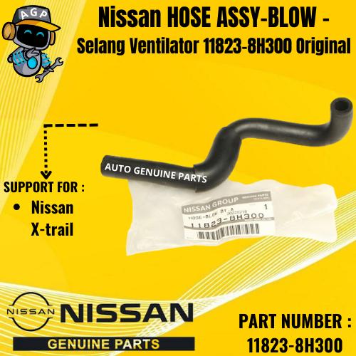 Promo Nissan HOSE ASSY-BLOW - Selang Ventilator 11823-8H300 Original ...
