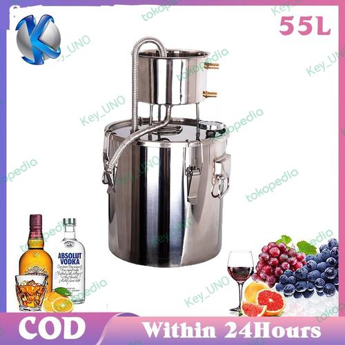 Jual Alat Destilasi / Home Distillation 55 Ltr Stainless 304 Food Grade ...