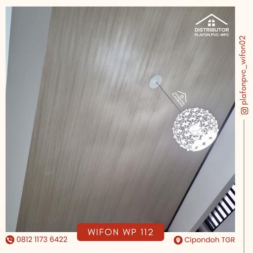 Jual Plafon PVC WIFON Laminated WP.112 Doff Serat Texture - 1 meter ...