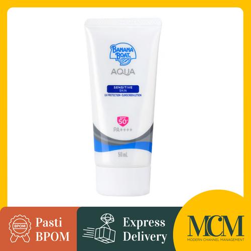 Promo Sunscreen - Banana Boat Simply Protect Aqua Sensi SPF 50 PA ...