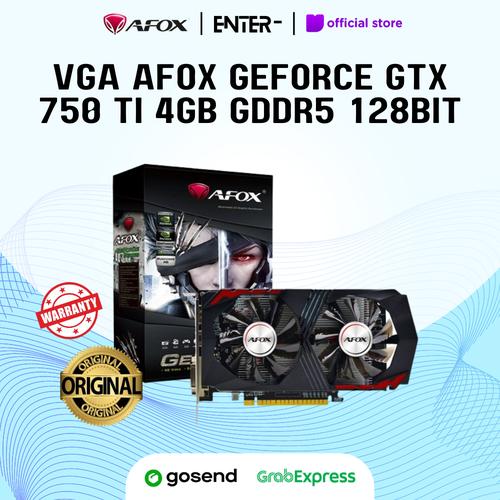 Jual AFOX GeForce GTX 750 Ti 4GB GDDR5 128bit - 4GB GDDR5 - Kota Batam ...
