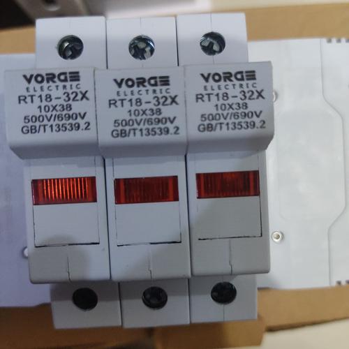 Jual FUSE FORT RT18-32 (Din Rail Mounting Fuse Holder with Lamp Model ...