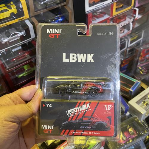 Jual Mini GT Skyline GTR R35 Advan no 74 Lbwk Card - Kota Surabaya ...