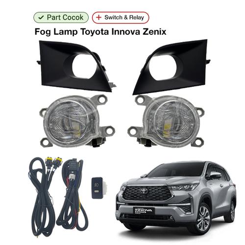 Jual Lampu Kabut Foglamp Fog Lamp Innova Zenix 2022 2023 2024 2025 ...