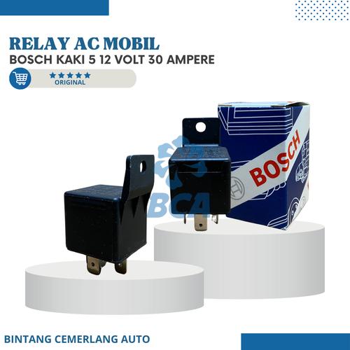 Jual RELAY AC MOBIL BOSCH KAKI 5 12VOLT 30 AMPERE ASLI - Jakarta Timur ...