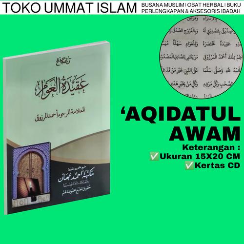 Jual Kitab Kuning Tauhid Aqidatul Awam Ukuran 15X20 CM - Kota Tangerang ...