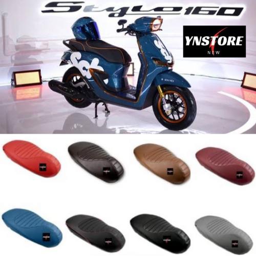 Jual Cover Jok Stylo 160 Model Caferacer / Kulit Jok Mbtech Stylo - No ...