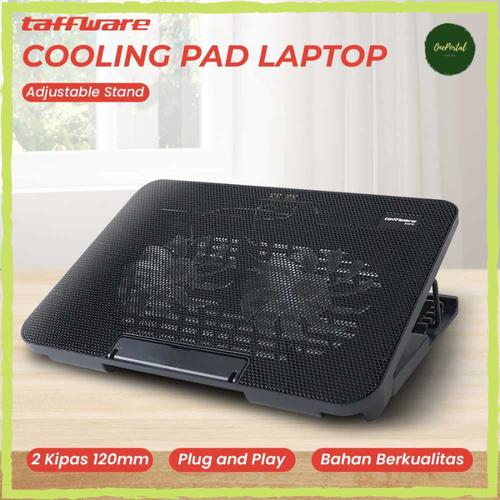 Jual Cooling Pad Alas Laptop Stand 2 Kipas 120mm 17Inch - Jakarta Barat ...