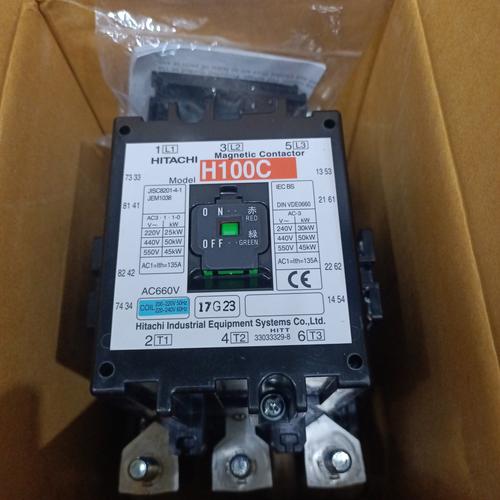 Jual MAGNETIC CONTACTOR HITACHI H100C 220V ORIGINAL - Kota Bandung ...
