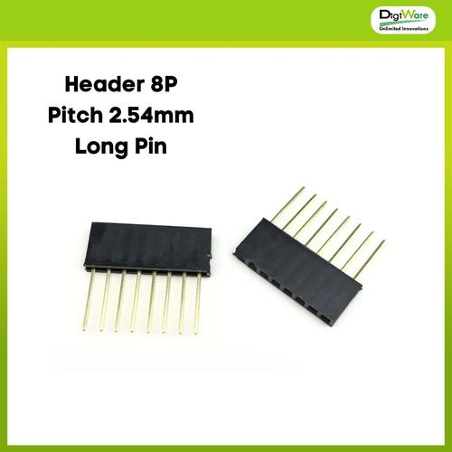 Jual Header Female Long Pin Stackable 1x8 8 Pin - Kota Surabaya ...