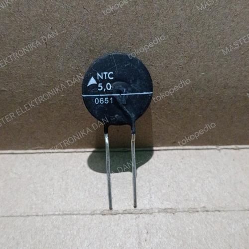 Jual 7626 thermistor sensor suhu kancing ntc 5.0 5,0 5d 5ohm 5 ohm ...