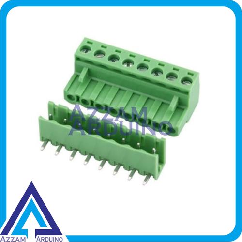 Promo Terminal Blok 8p 8pin 5.08mm Plugable Connector Konektor Hijau ...