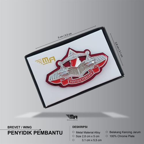 Jual WING PENYIDIK PEMBANTU BREVET BRIVET PENYIDIK PEMBANTU PIN - Kota ...