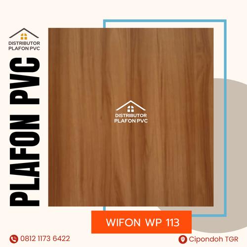 Jual Plafon PVC WIFON Laminated WP.113 Doff Serat Texture - 6 meter ...