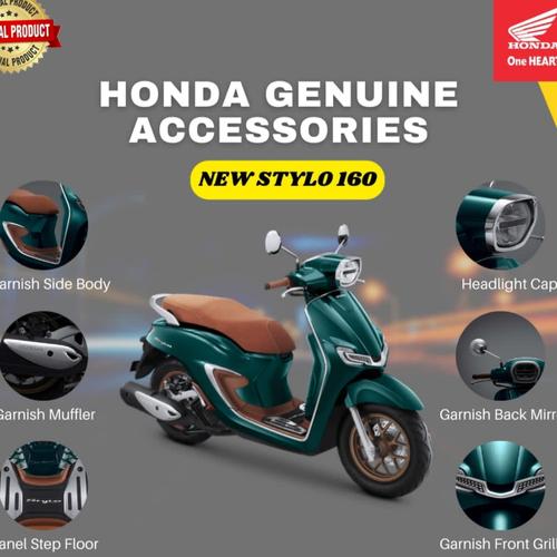 Jual Aksesoris HONDA STYLO 160 Garnish Lampu Karpet List Body ORIGINAL ...