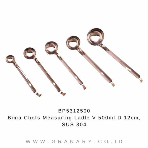 Jual Bima Chefs Measuring Ladle 500 ML D 12cm, SUS 304 - Kota Depok ...