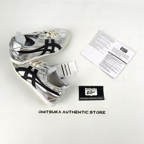 Jual Onit Tiger Mexico66 Pure Silver Black 100% ORIGINAL GUARANTEE - 36 ...