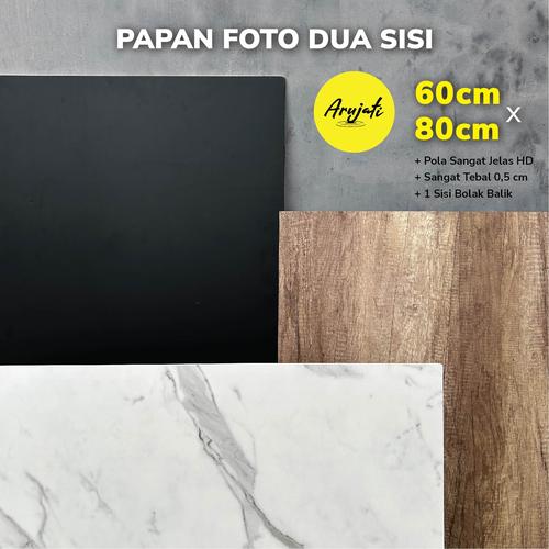 Jual Alas Papan Background Foto BESAR 2 Sisi Bolak Balik 60 x 80 cm ...